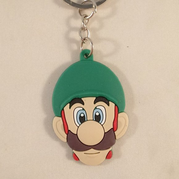 Kristy's Jewels | Accessories | Mens Silver Mario Brothers Luigi ...